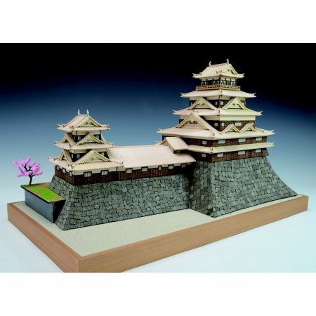 Hiroshima Castle, Japanese Castle Model Kits, by Woody JOE