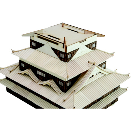 Hiroshima Castle, Japanese Castle Model Kits, by Woody JOE