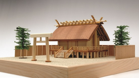 Mini Mikoshi / Portable Shrine Model Kits, by Woody JOE