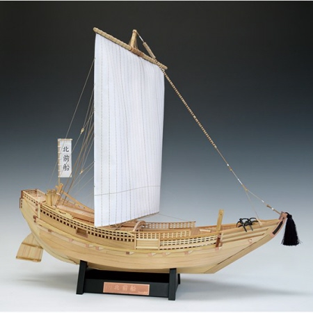 KITAMAE BUNE Japanese-style ship Model, by Woody JOE