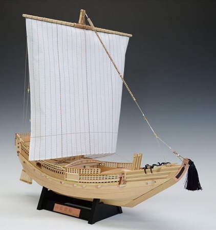 KITAMAE BUNE Japanese-style ship Model, by Woody JOE