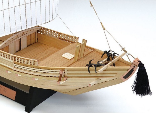 KITAMAE BUNE Japanese-style ship Model, by Woody JOE