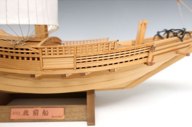 KITAMAE BUNE Japanese-style ship Model, by Woody JOE