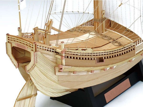 KITAMAE BUNE Japanese-style ship Model, by Woody JOE