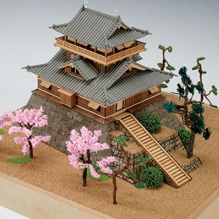 Maruoka Castle, Japanese Castle Model Kits, by Woody JOE