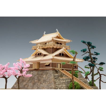 Maruoka Castle, Japanese Castle Model Kits, by Woody JOE