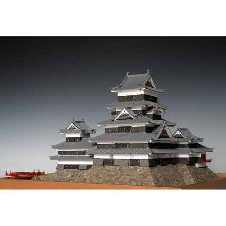 Matsumoto Castle, Japanese Castle Model Kits, by Woody JOE
