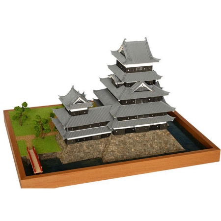 Matsumoto Castle, Japanese Castle Model Kits, by Woody JOE