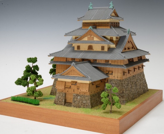 Matsue Castle, Japanese Castle Model Kits, by Woody JOE