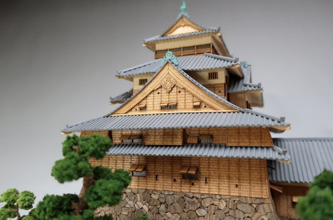 Matsue Castle, Japanese Castle Model Kits, by Woody JOE