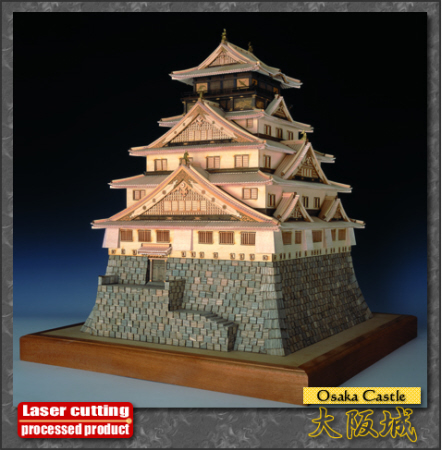 Maruoka Castle, Japanese Castle Model Kits, by Woody JOE