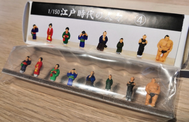 Direct from Japan. Edo Period Figures / Woody JOE