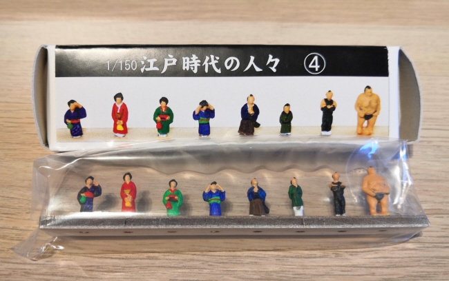 Direct from Japan. Edo Period Figures / Woody JOE