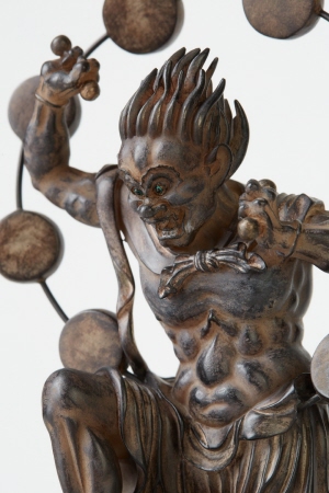 FUJIN (Fujin and Raijin), Buddha Statue Figure / Tana Cocoro, by Isumu
