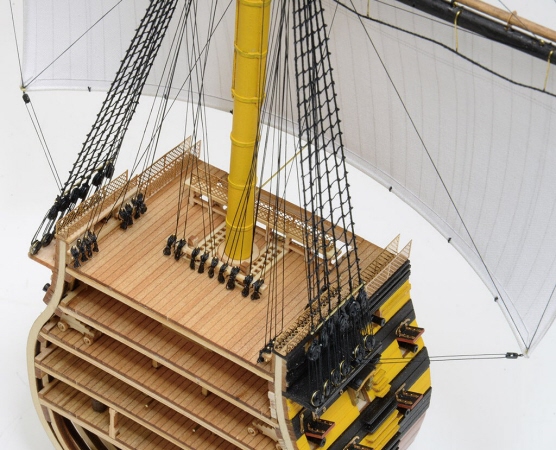 VICTORY Cross Section / Sailing Type, Wooden Sailing Ship Model Kits ...