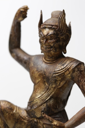 FUJIN (Fujin and Raijin), Buddha Statue Figure / Tana Cocoro, by Isumu