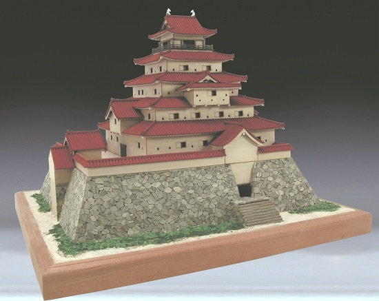 Maruoka Castle, Japanese Castle Model Kits, by Woody JOE